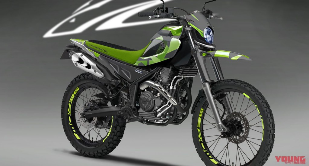 กระแสมาแรง New Yamaha Serow 250 2018 กำลังจะเปิดตัวในงาน Tokyo Motor ...