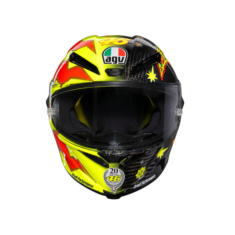 Agv ปล อยหมวกก นน อคลาย Limited Agv Valentino Rossi 20 Years Pista Gp R