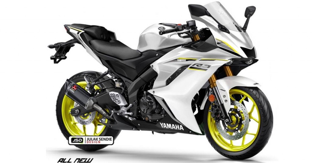 อีกหนึ่ง render ของ All New Yamaha YZF-R3 2018 ที่เผยโฉมออกมา