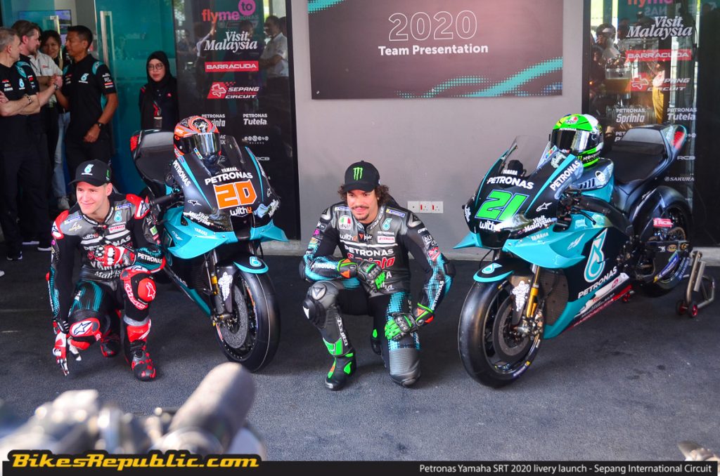 Petronas Yamaha SRT เปิดตัวทีมแข่งอย่างเป็นทางการ