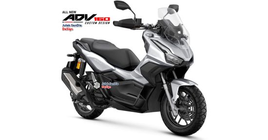 All New Honda ADV160 เผยภาพ Render ล่าสุด ก่อนลุ้นเปิดตัว 1 ก.ค. นี้!