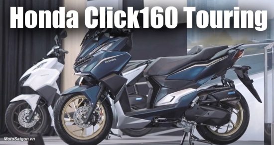 เจาะรายละเอียด All New Honda Click 160 เวอร์ชั่น Touring ฟีเจอร์มาเต็ม!