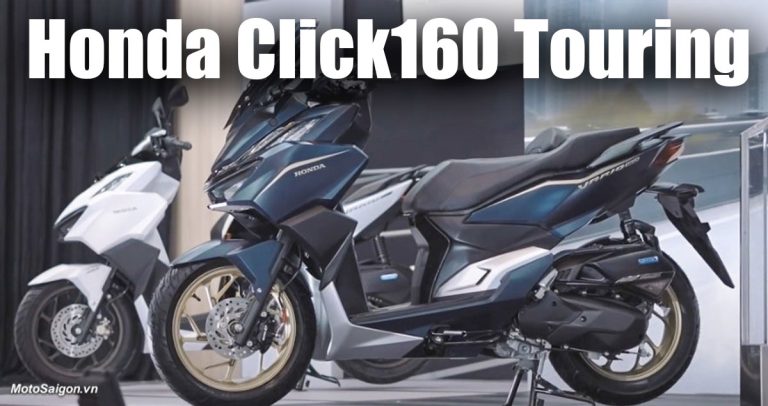 เจาะรายละเอียด All New Honda Click 160 เวอร์ชั่น Touring ฟีเจอร์มาเต็ม!