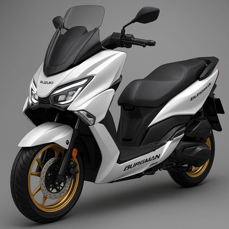 ลุ้น Suzuki Burgman 150 สกู๊ตเตอร์หรูรุ่นใหม่ ว่าที่คู่แข่งของ PCX และ NMAX